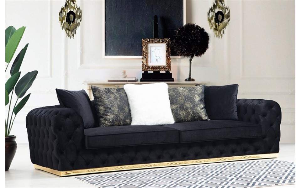 Puffy Modern Sofa Set - Sleek Living